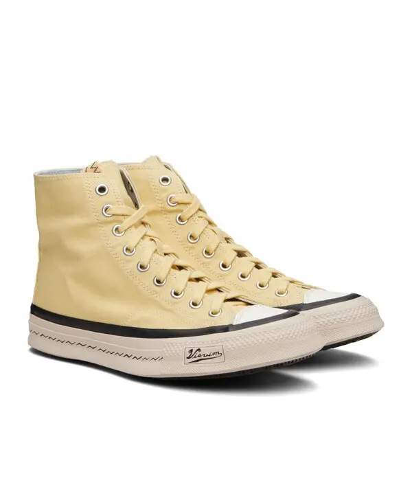 Visvim Skagway Hi High-top Casual Sneakers - Yellow