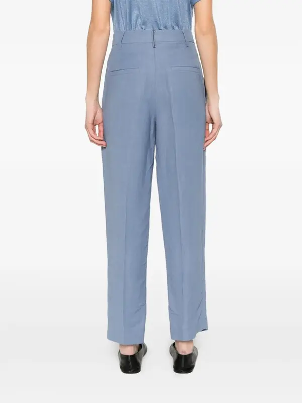 Brunello Cucinelli Tailored Straight-leg Pants - Blue
