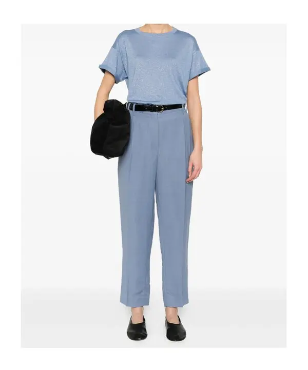 Brunello Cucinelli Tailored Straight-leg Pants - Blue