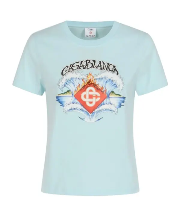 Casablanca Waves Graphic T-shirt