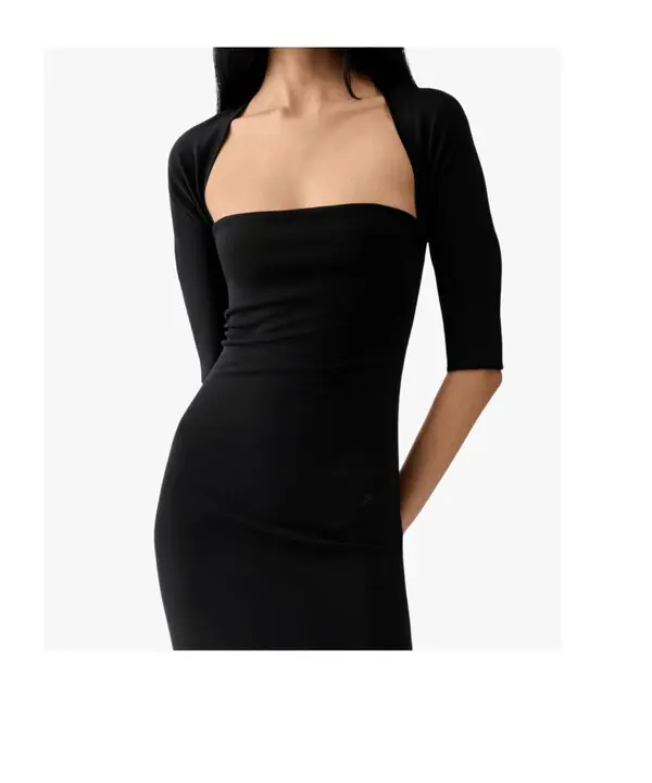 Jacquemus Square Neck Maxi Dress