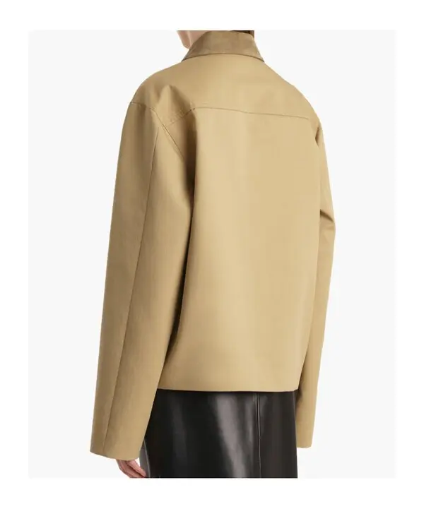 Khaite Single-breasted Jacket With Patch Pockets - Wheat