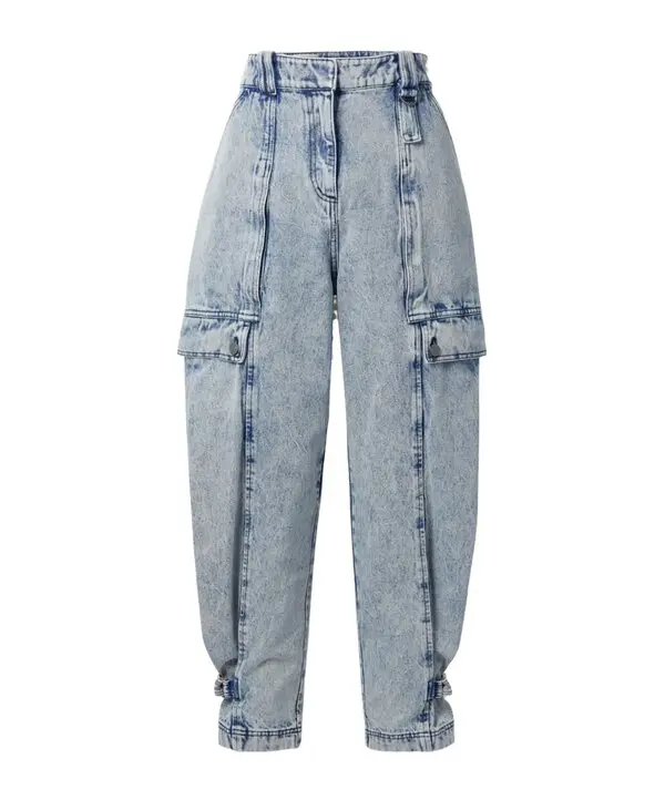 3.1 Phillip Lim High-rise Tapered Cargo Jeans