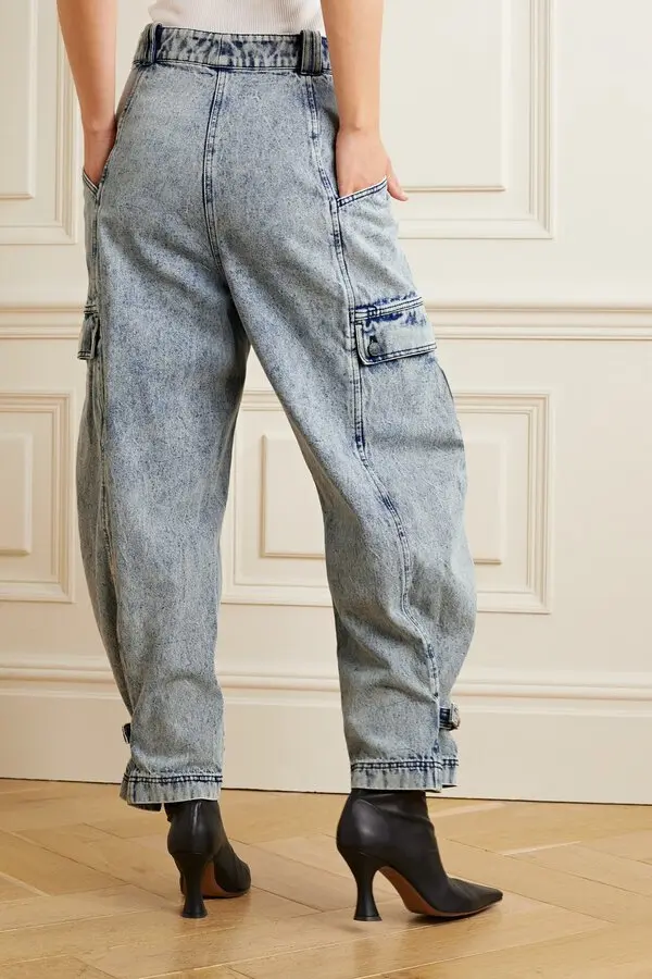 3.1 Phillip Lim High-rise Tapered Cargo Jeans