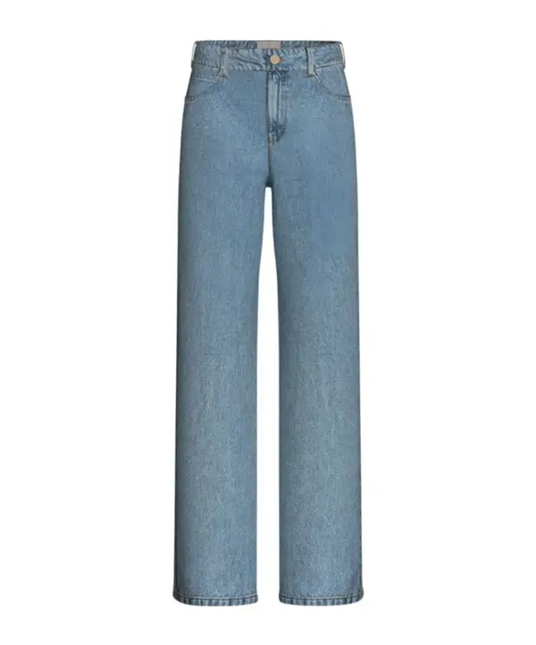 Marella Belt Loop Jeans - Blue