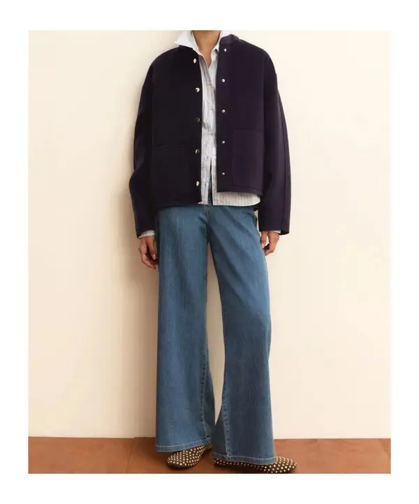 Marella Belt Loop Jeans - Blue