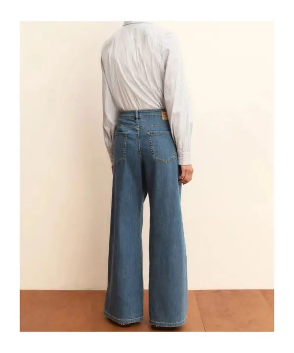 Marella Belt Loop Jeans - Blue