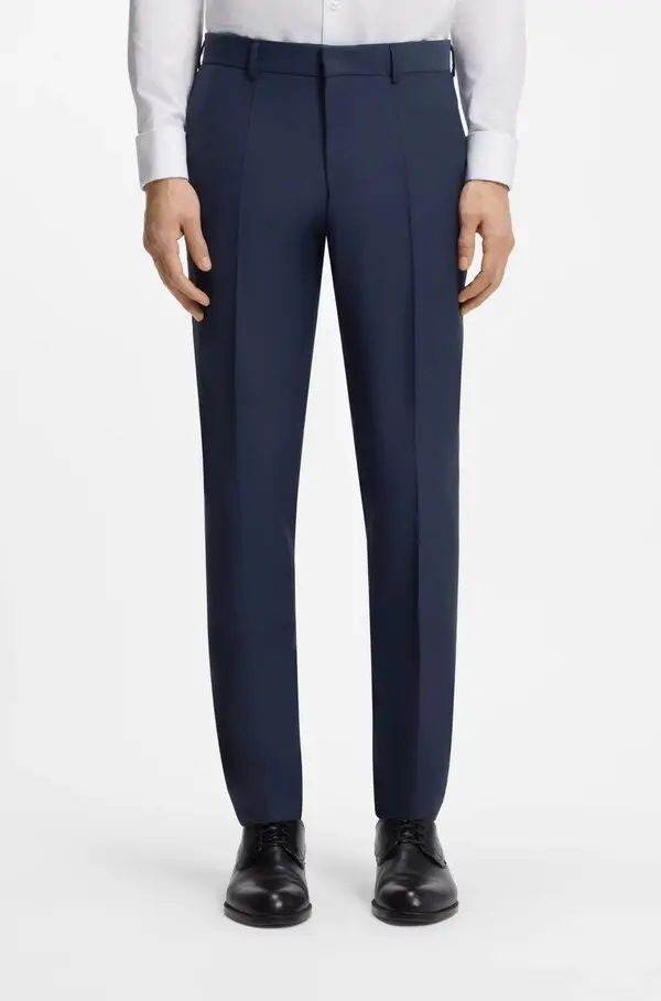 Hugo Boss Three-piece Tailored Suit - Dark Blue