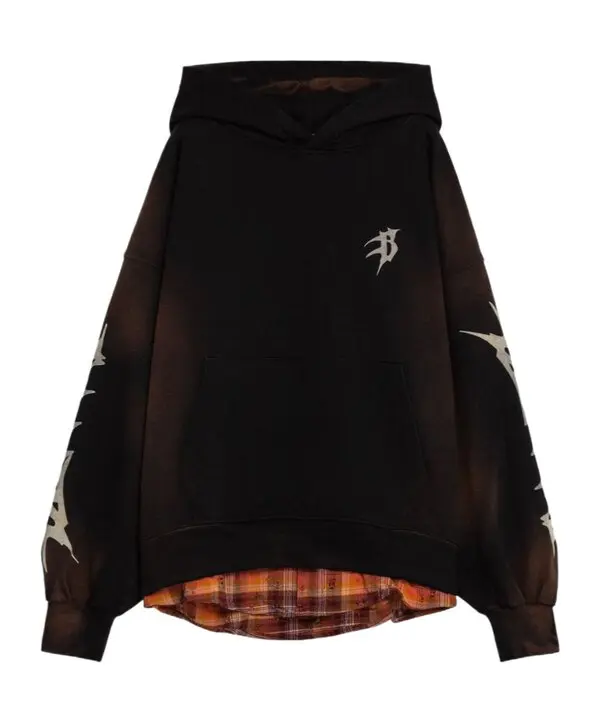 BARROW Graphic Patch Hoodie - Black