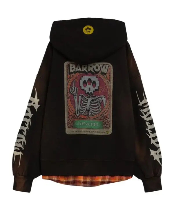 BARROW Graphic Patch Hoodie - Black