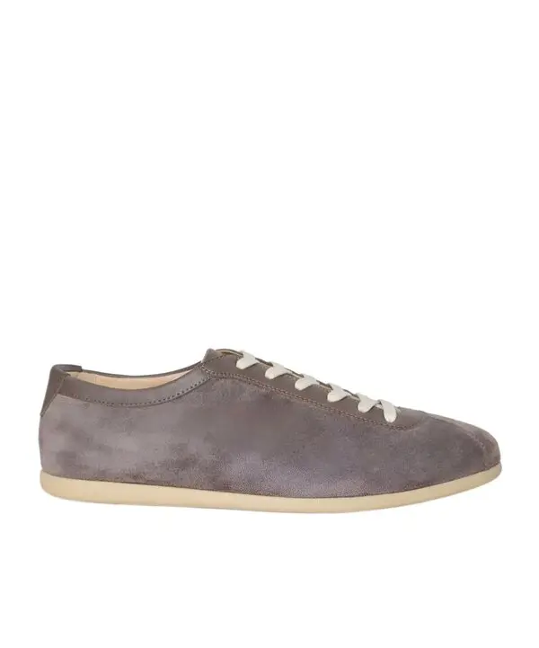 Brunello Cucinelli Lace-up Leather Sneakers