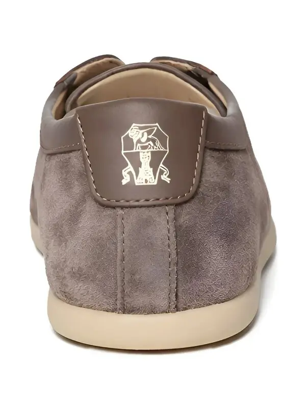 Brunello Cucinelli Lace-up Leather Sneakers