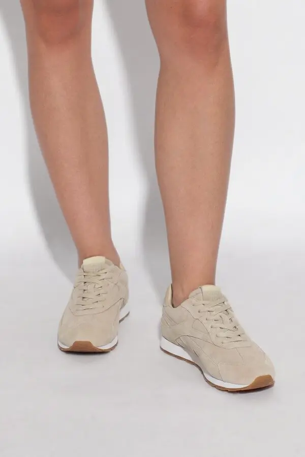 ANINE BING Suede Panelled Lace-up Sneakers