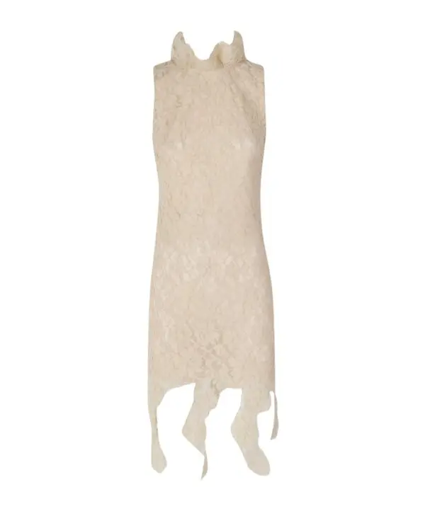 Giuseppe Di Morabito Sleeveless Lace Dress
