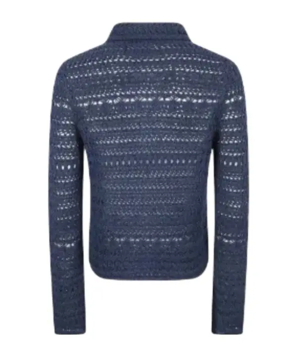Fabiana Filippi Crochet Zip Knitted Jacket