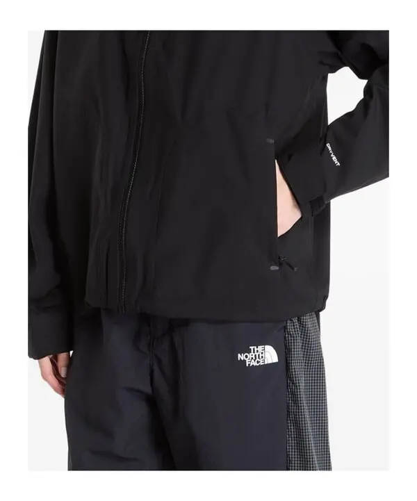The North Face Dryvent Waterproof Hooded Zip Jacket - Black