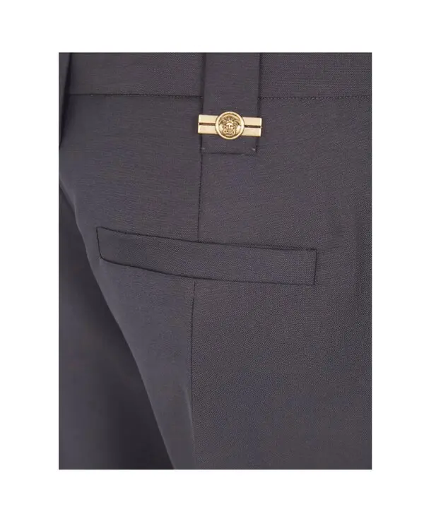 Versace Pleated Tailored Trousers