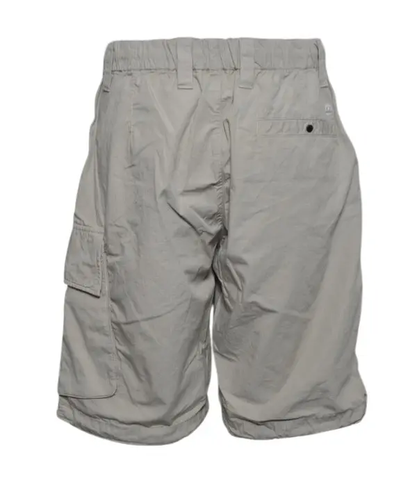 C.P. COMPANY Logo Detail Cargo Shorts - Gray