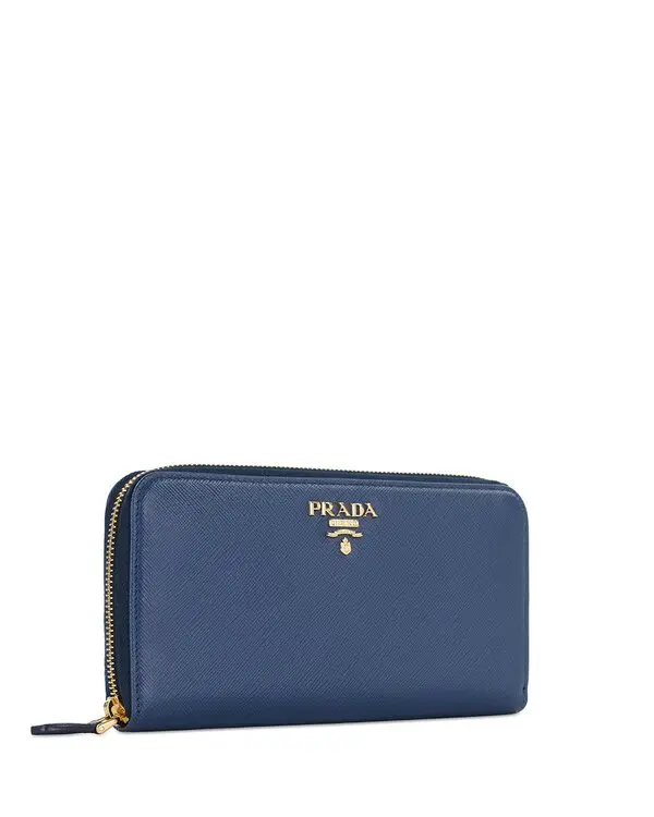 Prada Logo Logo Wallet