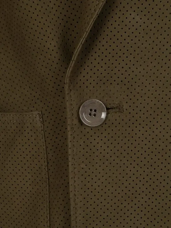 LEMAIRE Double-breasted Tailored Jacket - Thyme