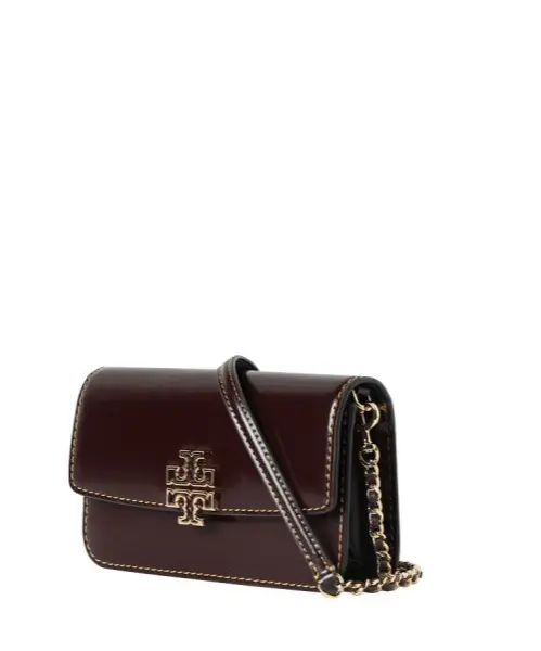 Tory Burch Flap Shoulder Bag With Chain Strap