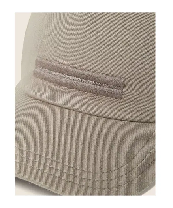 Zegna Embroidered Logo Baseball Cap - Light Brown