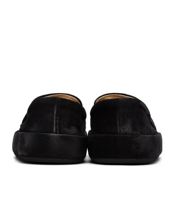 Marsèll Suede Flat Loafers With Buckle Fastening