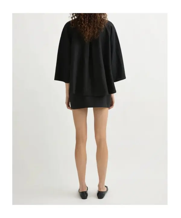 Posse Olivia Buttoned Top - Black