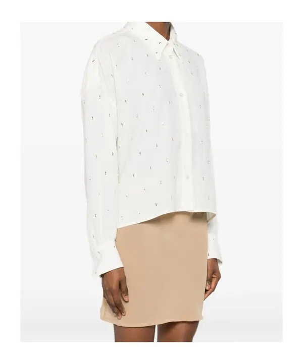 Fabiana Filippi Embellished Button-down Shirt