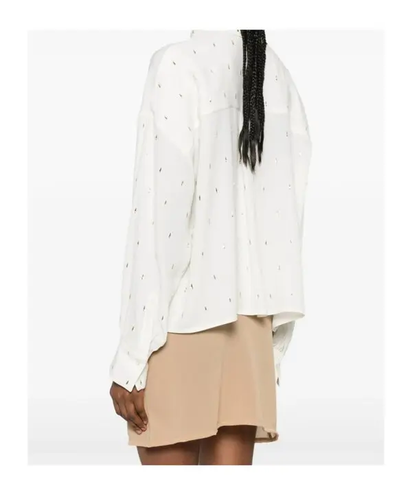 Fabiana Filippi Embellished Button-down Shirt
