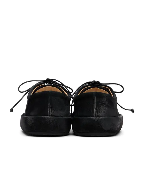 Marsèll Lace-up Round Toe Derby With Distressed Upper