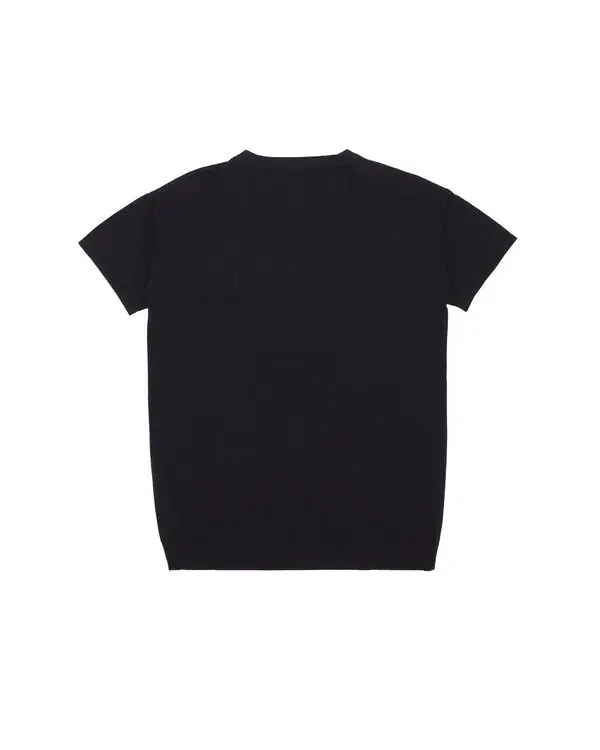 Max Mara Round Neck Short Sleeve Embellished Pullover