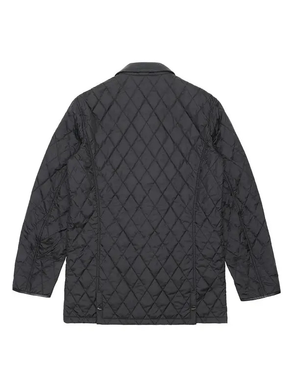FERRAGAMO Quilted Casual Jacket - Black