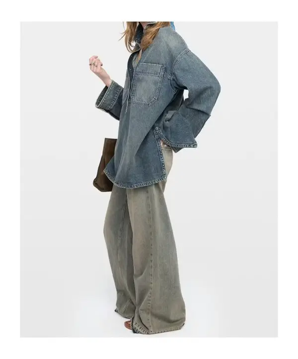 Zadig&Voltaire Long-sleeved Denim Shirt