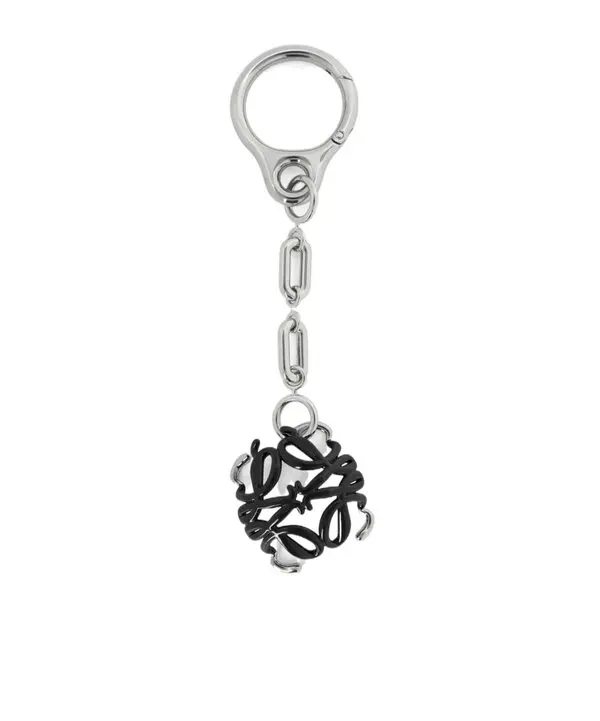 Loewe Scarabeo Anagram Charm - Silver/black