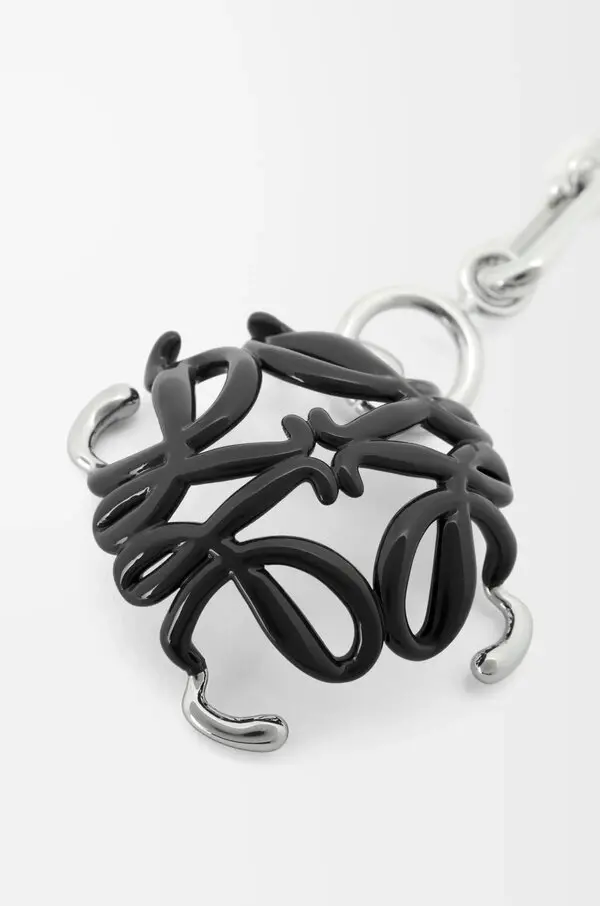 Loewe Scarabeo Anagram Charm - Silver/black