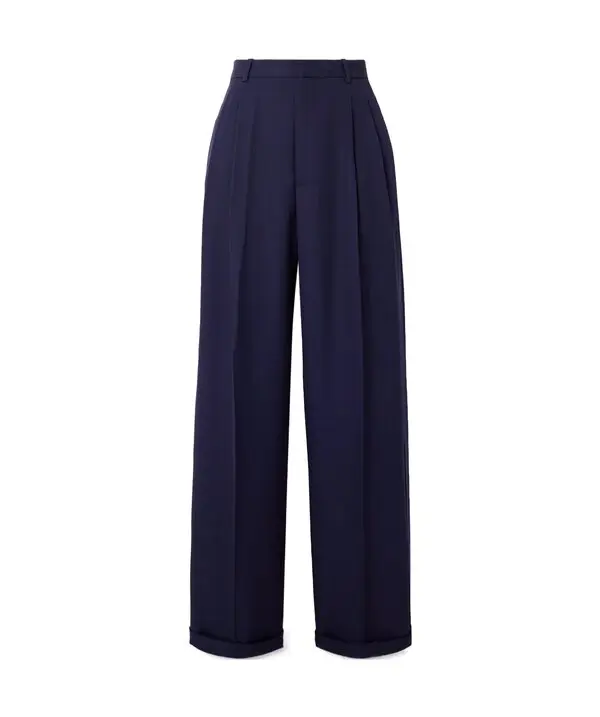 Polo Ralph Lauren Wool Wide-leg Trousers