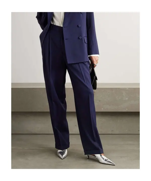 Polo Ralph Lauren Wool Wide-leg Trousers