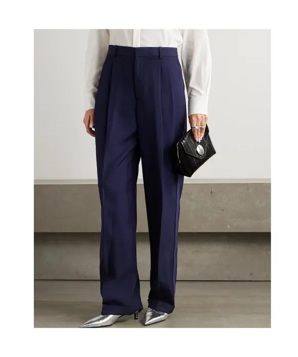 Polo Ralph Lauren Wool Wide-leg Trousers