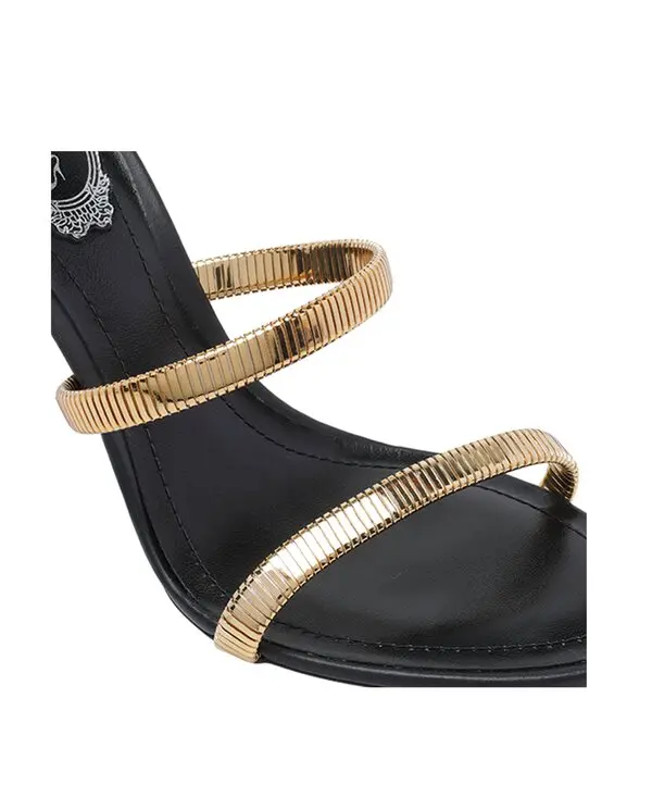 Rene Caovilla Embellished Stiletto Heeled Sandals - Multicolor