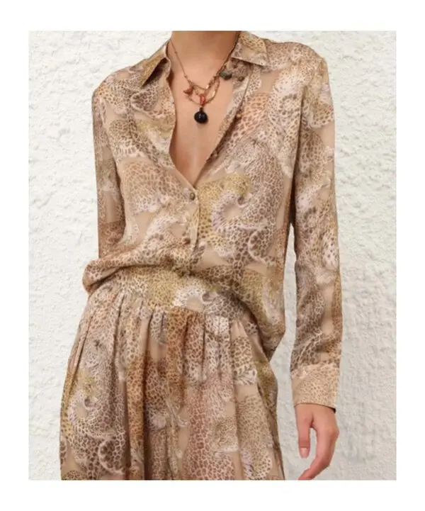 Zimmermann Rebellion Relaxed Shirt