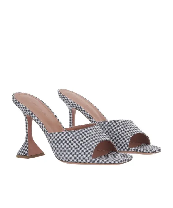 Amina Muaddi Square-toe High-heeled Sandals