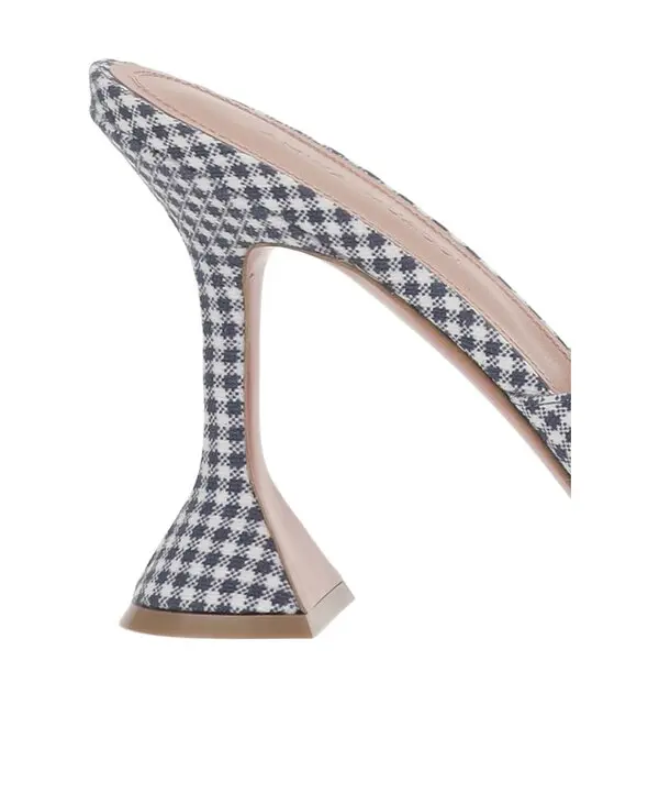 Amina Muaddi Square-toe High-heeled Sandals