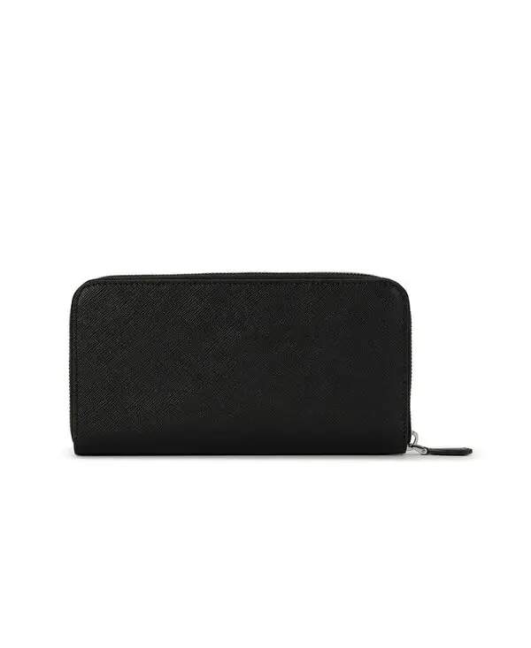 Prada Logo Zipper Wallet