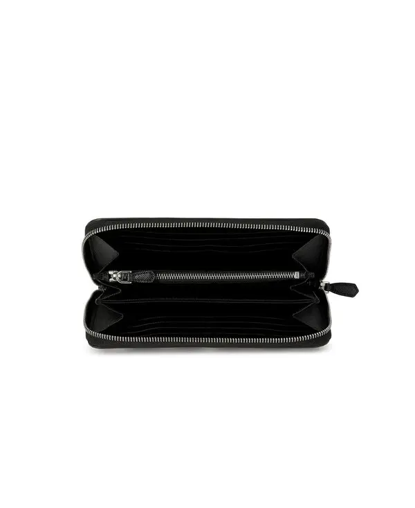 Prada Logo Zipper Wallet