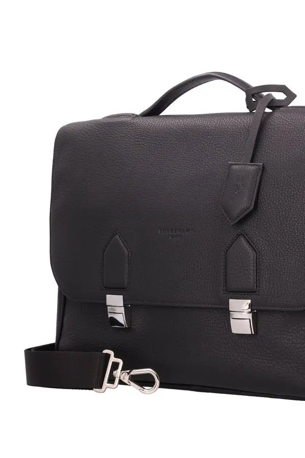 Longchamp Ulysse Leather Briefcase