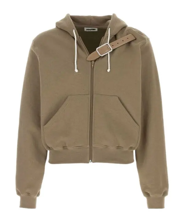 MAGLIANO Provincia Belt Detail Hoodie - Gray