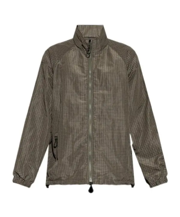 Comme Des Garçons Plaid Zip-up Jacket