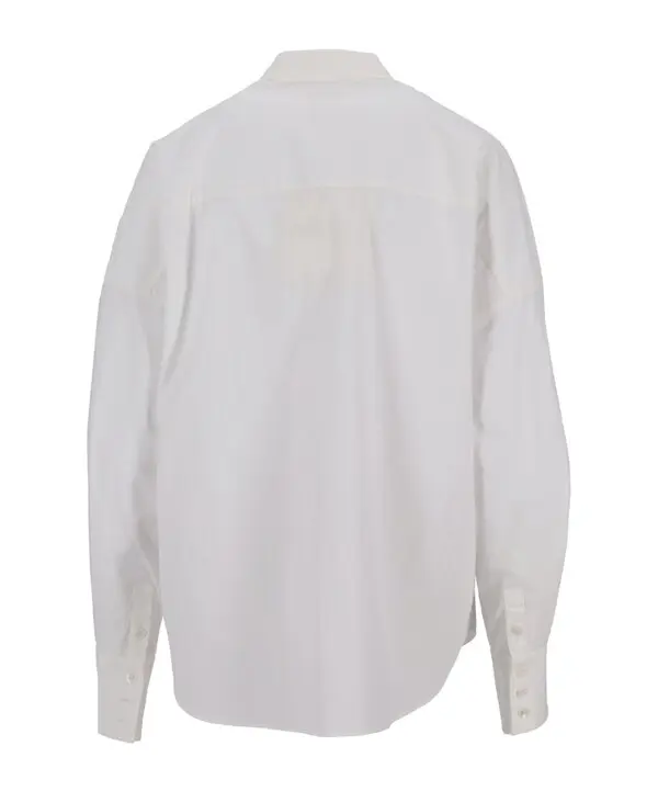 SHUSHU/TONG Cotton Shirt With Front Inserts