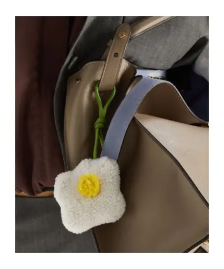 Fendi And Yellow Shearling Charm